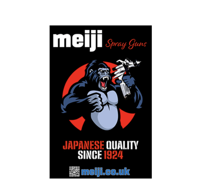 Meiji- Retro Metal Wall Sign - Beyond Surface Solutions